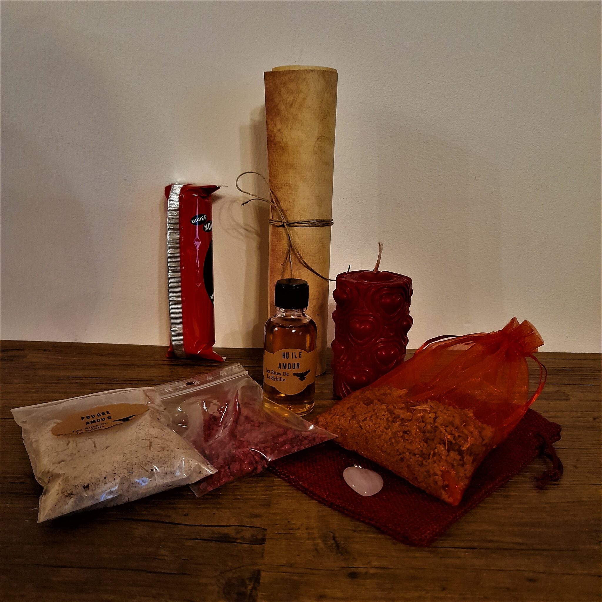 Pack rituel amour - Les rites de la sybille