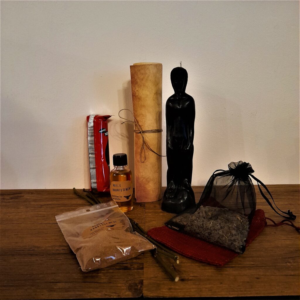 Pack pour rituel de bannissement - Les rites de la sybille